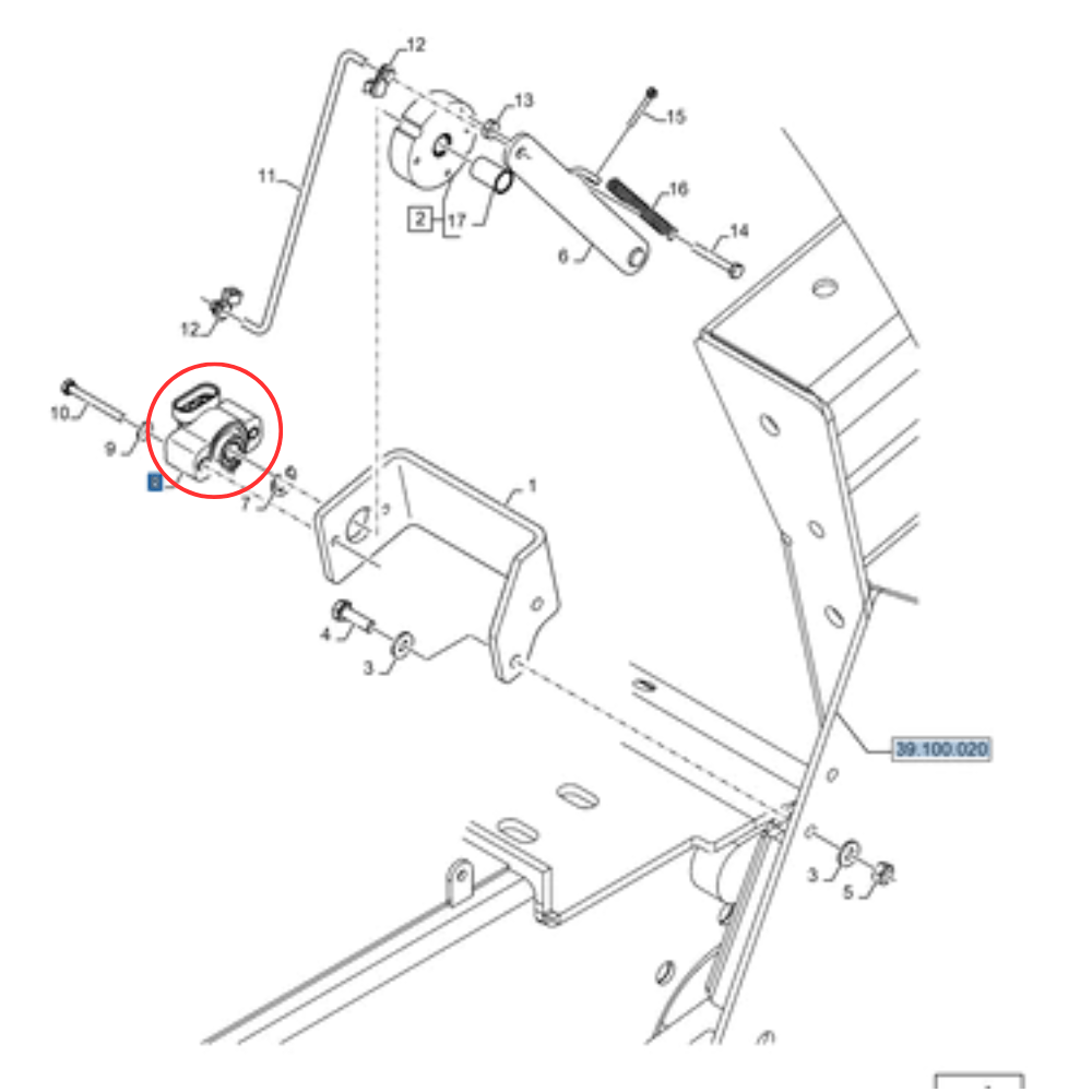 Sensor Eletrico New Holland | Case Ih 87330286 - pontodoagro